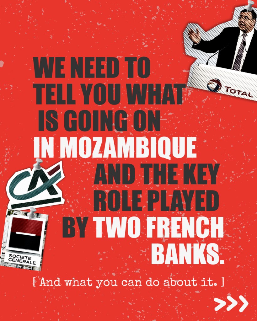 Online action against TotalEnergies’ Mozambique LNG project: General ...